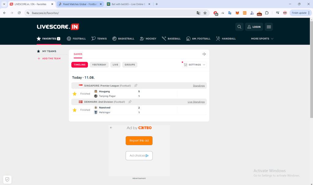 Football Fixed Matches - Fixed match, Real Fixed games today