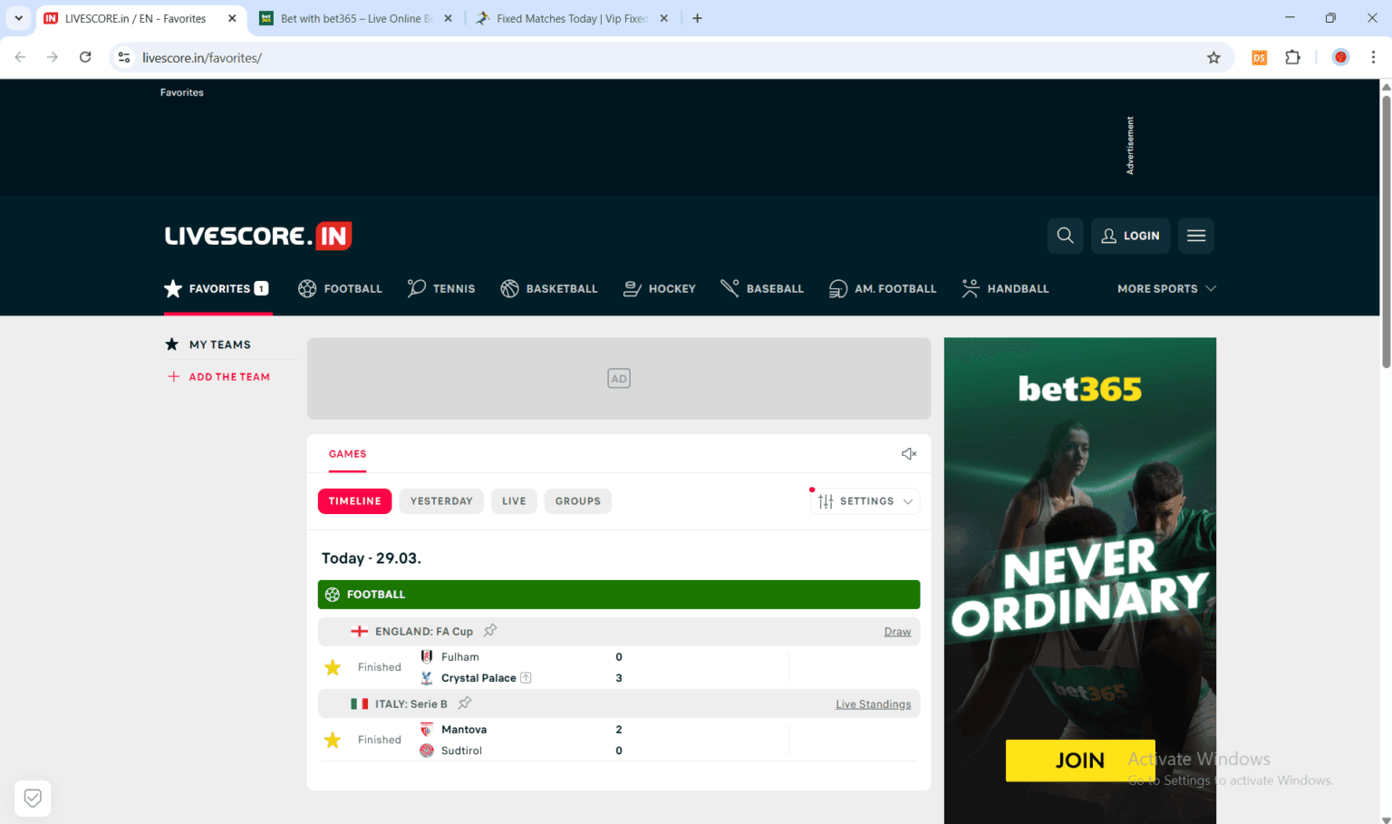 Fixed Matches Today | Vip Fixed match 100% Sure win, Real Fixed Games ...
